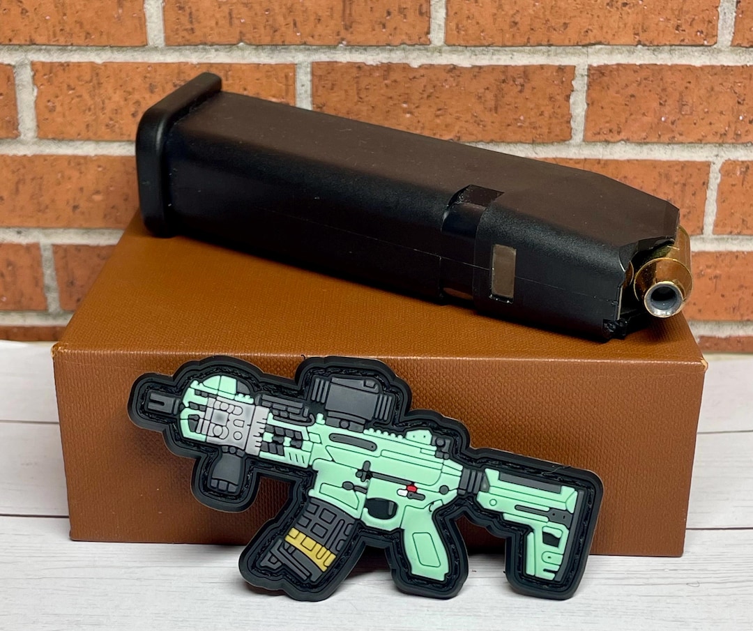 Assault Rifle Tactical PVC Gun Patch - Ar15 Gun Patch Hook Backed - Etsy