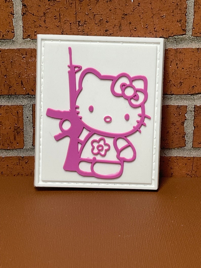 Tactical PVC Patch Morale Gun Patch Hook Backed Assault Rifle Patch - Etsy