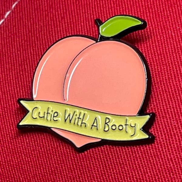 Booty Pin Etsy