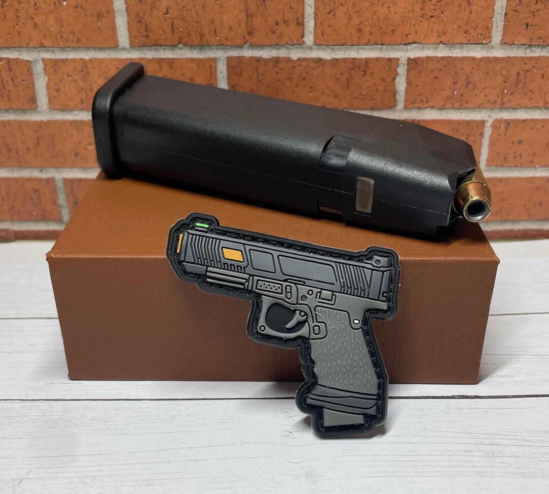 Glock PVC Gun Patch - Rubber Tactical Morale Military Pistol Patch - Handgun Hook Backed - Etsy