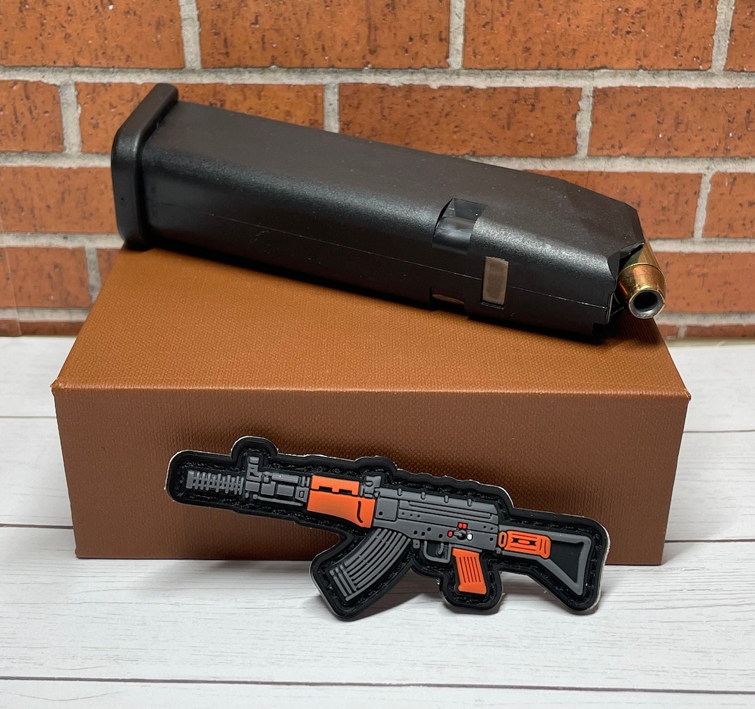 AK47 PVC Gun Patch - Tactical Morale Assault Rifle Patch - Ak-47 Hook ...