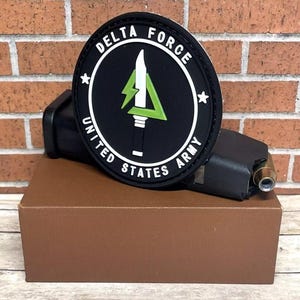 PVC Tactical Patch - Delta Force Patch - Military Morale Gun Army Patch ...