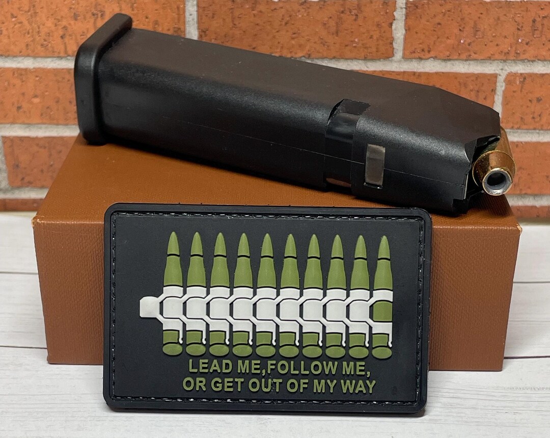 PVC Tactical Patch Morale Ammo Gun Patch Military Army Patch - Etsy