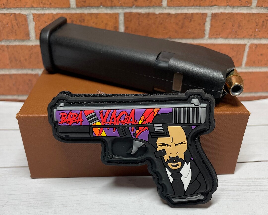 Tactical Patch - Baba Yaga PVC Gun Patch - Hook & Loop Morale John Wick Patch - Etsy