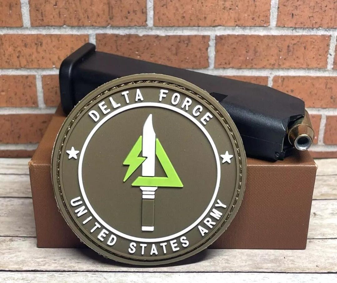 PVC Tactical Patch Delta Force Patch Army Military Morale Gun Patch. - Etsy