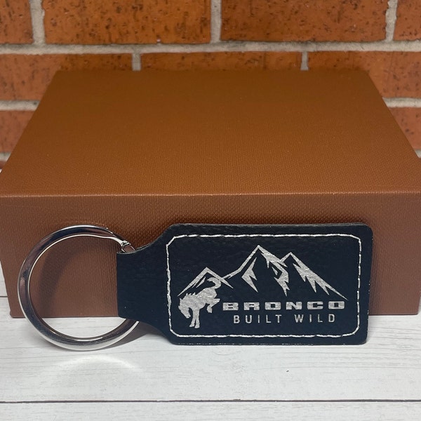 Ford Bronco Keychain - Etsy