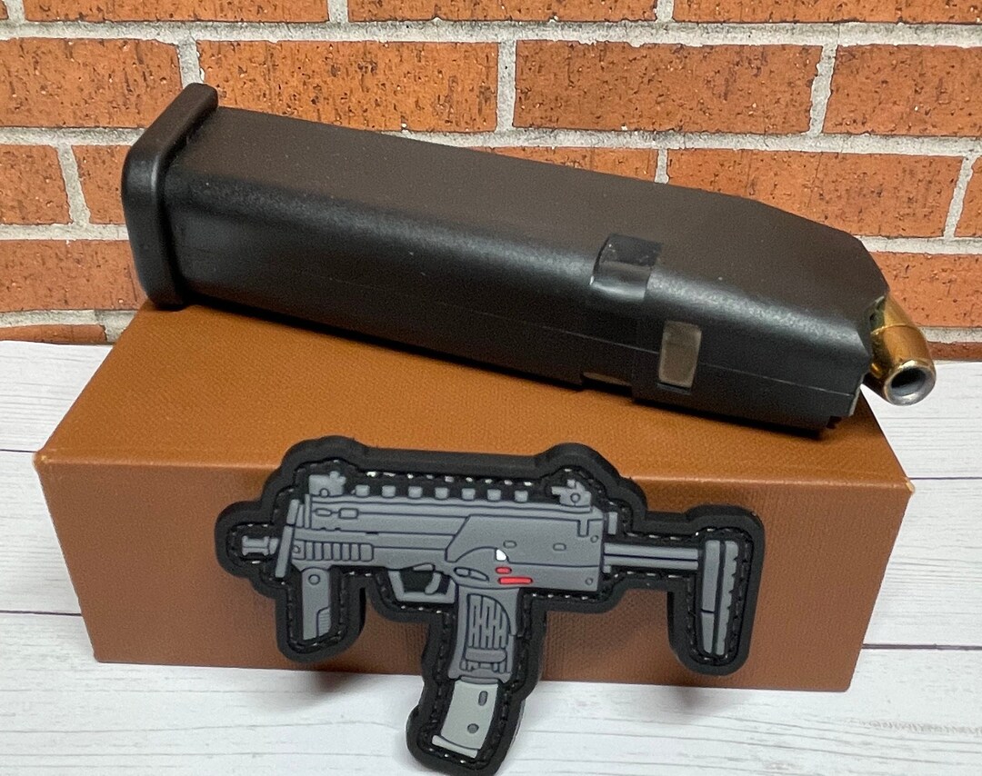 Uzi Tactical PVC Gun Patch - Uzi Gun Patch - Morale Hook Backed Rifle ...