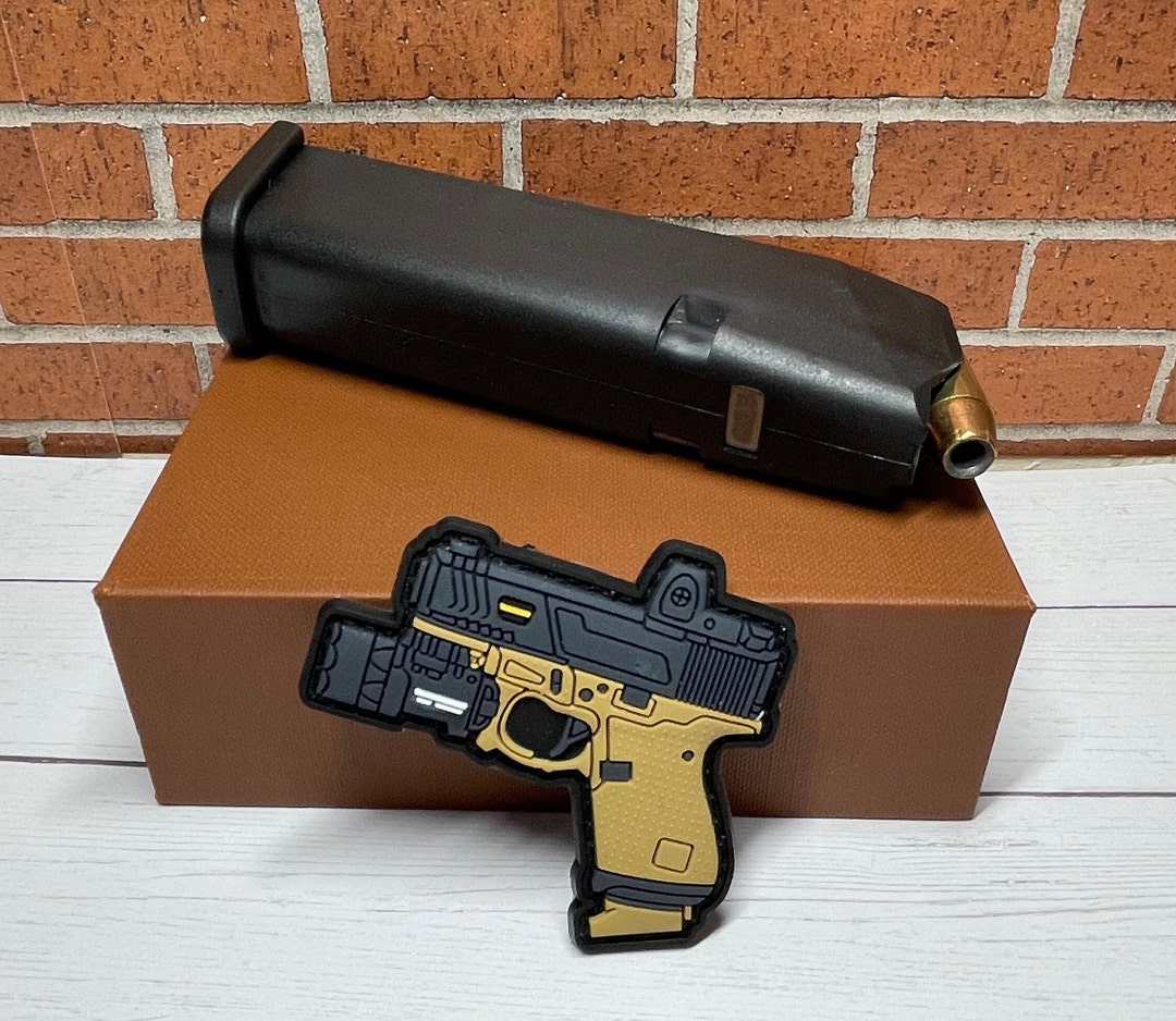 Glock PVC Gun Patch - Tactical Morale Military Pistol Patch - Handgun ...