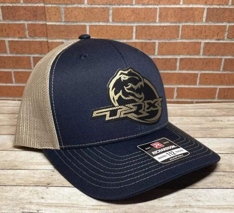 Richardson 112 TRX Hat Ram Custom Leatherette TRX Patch Hat Racing Hat ...