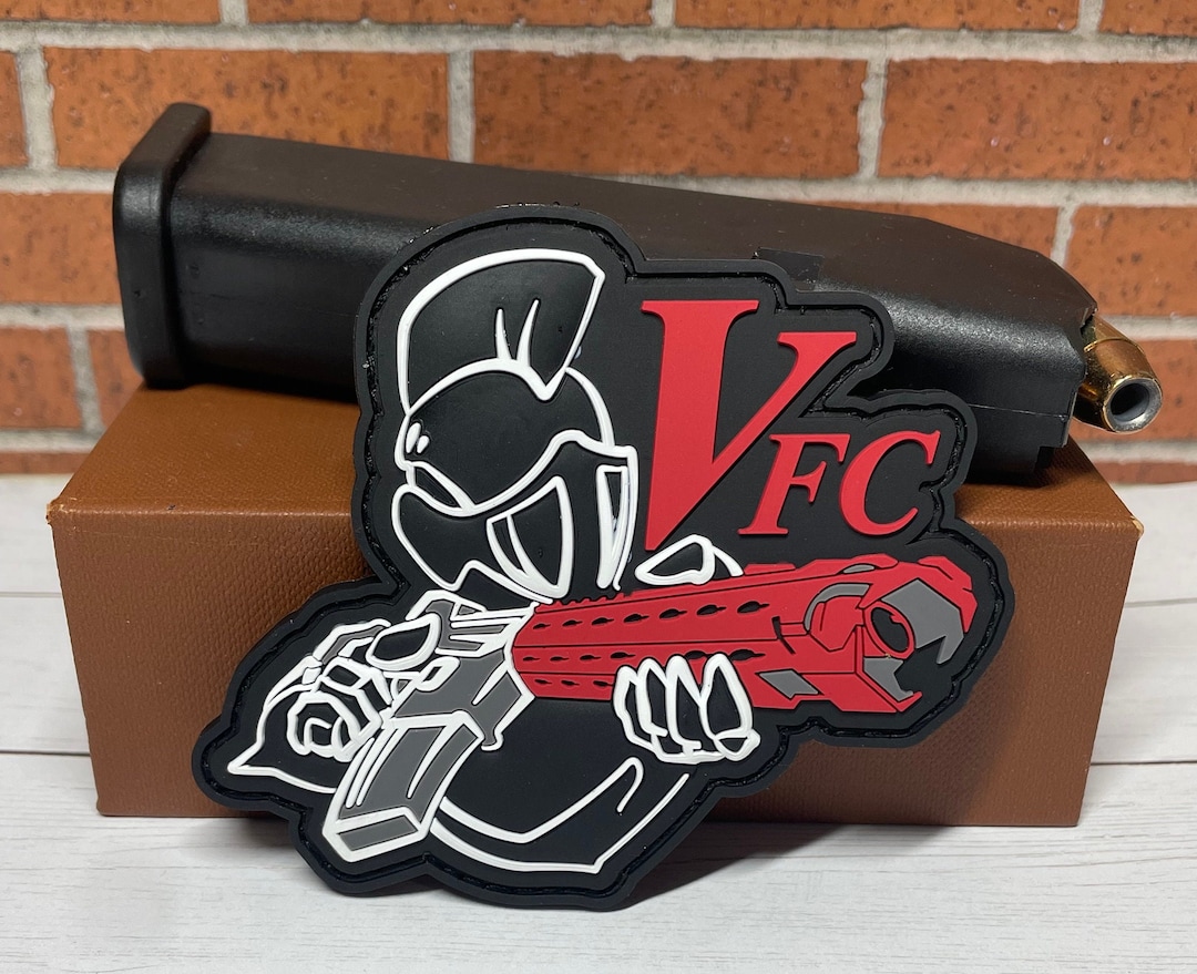 PVC Tactical Patch Morale Military Gun Patch Morale Military Knight ...