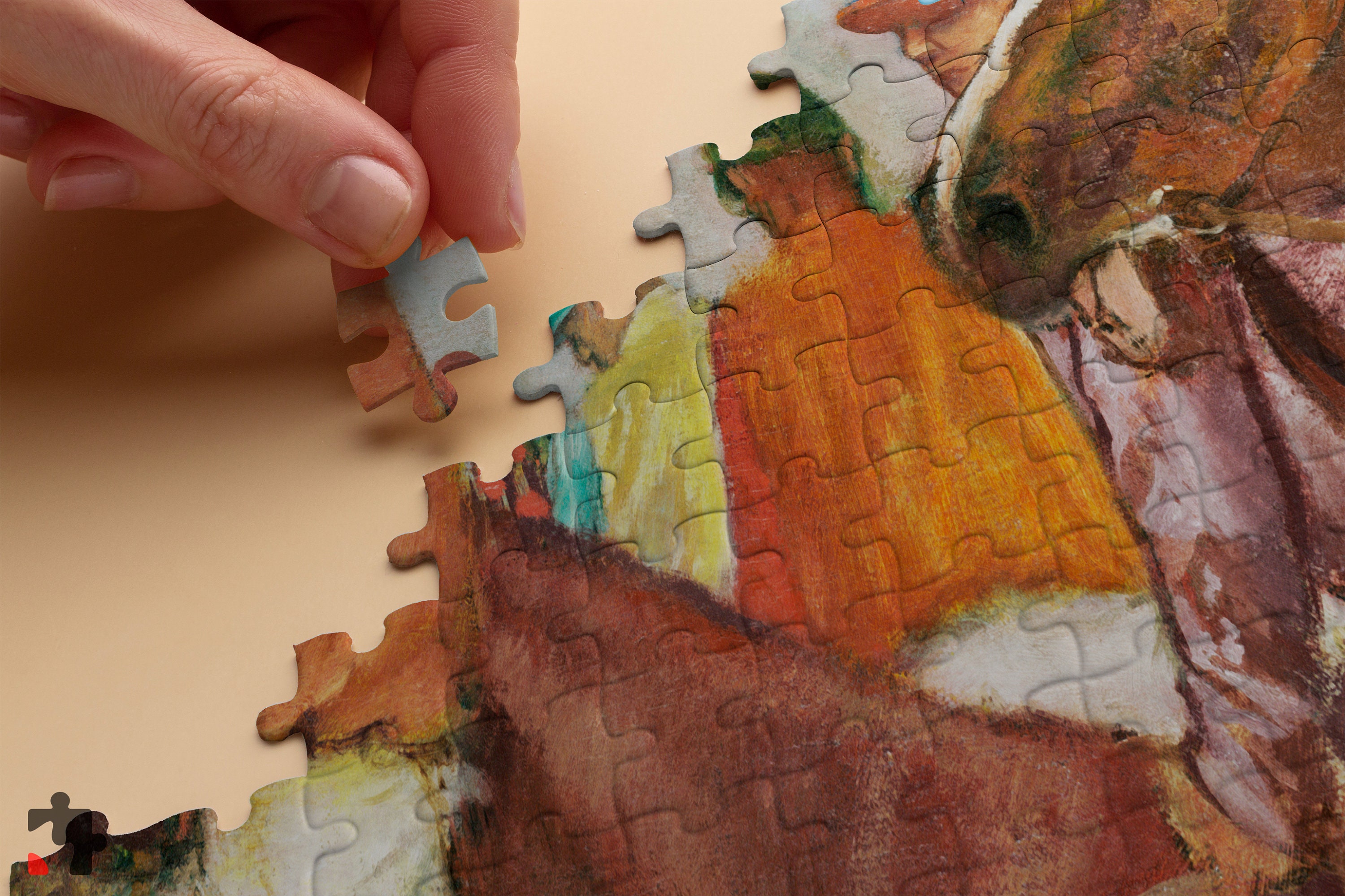 The Jockeys Art Jigsaw Puzzle, Famous Painting Puzzle, Difficult Jigsaw ...