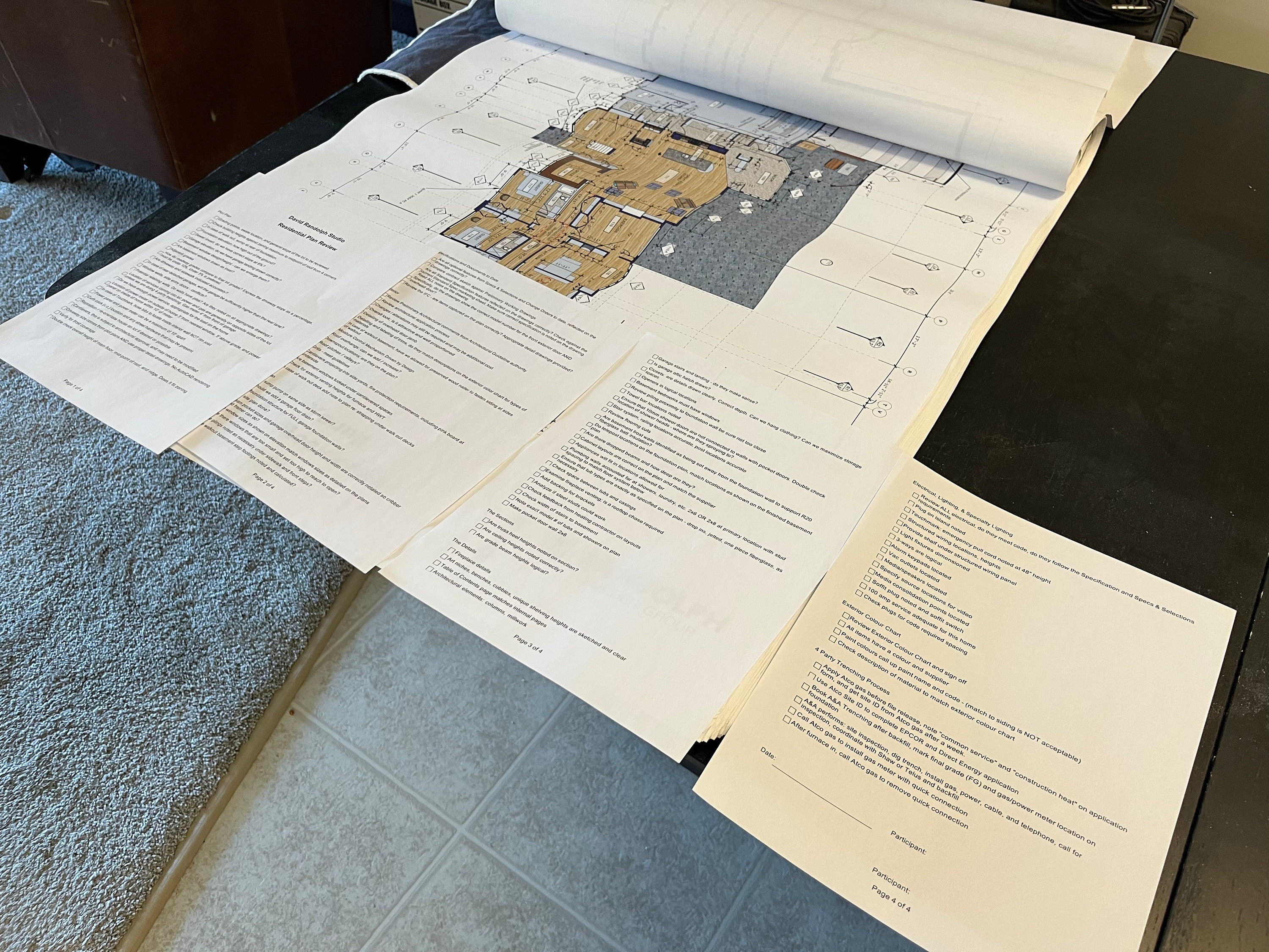 Handy Plan Review Checklist, Technical Blueprint Analysis Guide ...