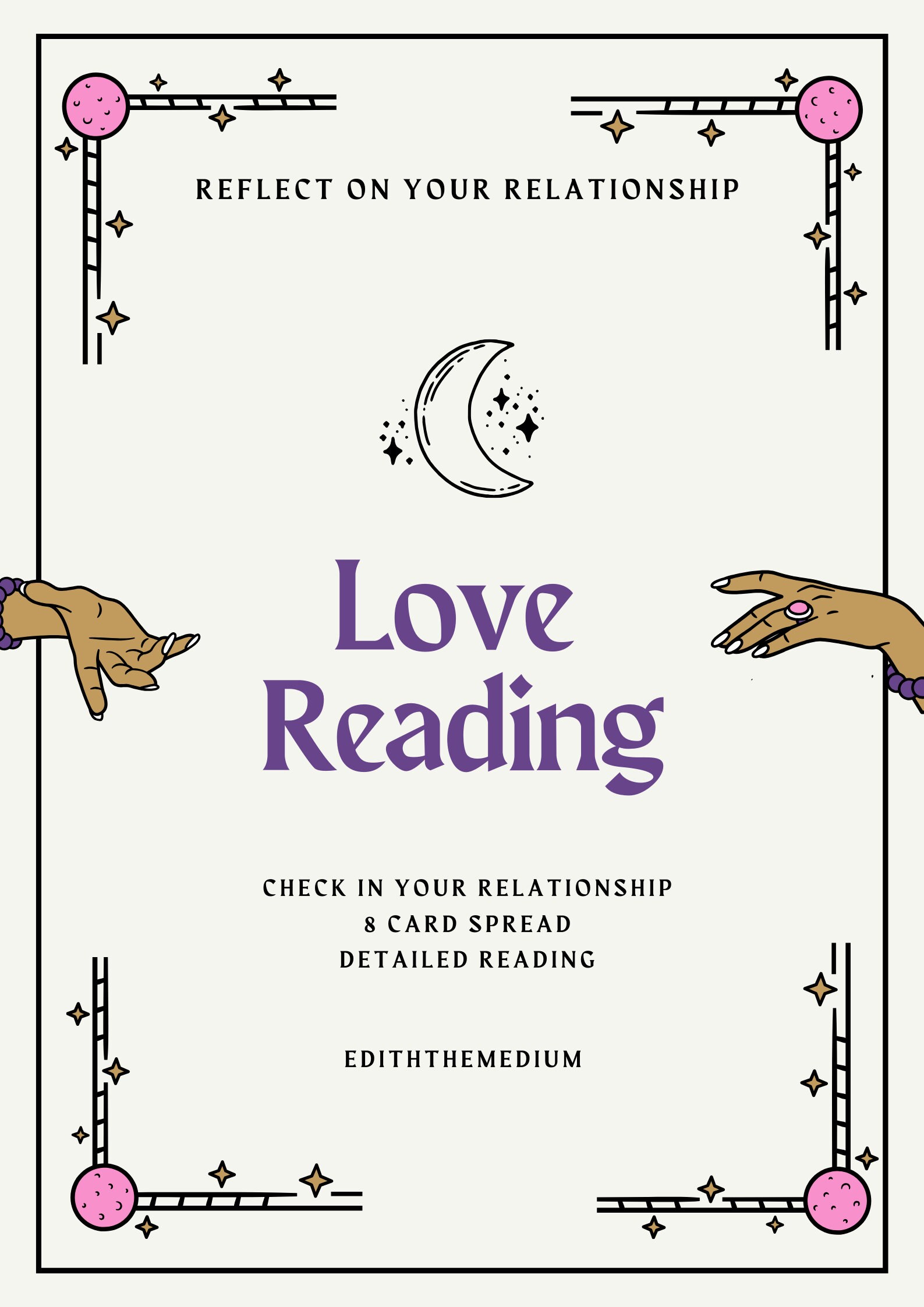 Relationship Check in Reading - Love Reading - 8 Card Spread - Etsy