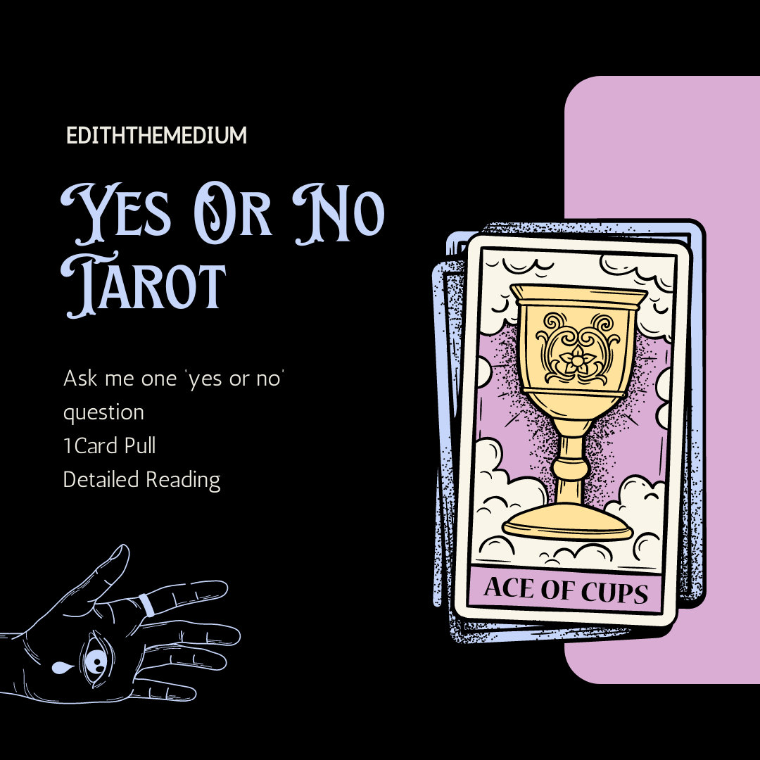 Detailed Yes or No Tarot Card Reading 1 Card Pull - Etsy