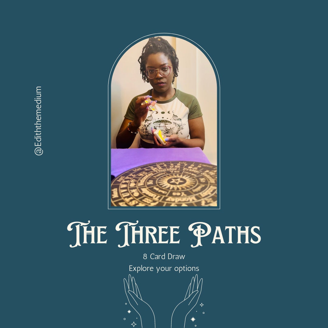 Tarot Reading: Three Paths Crossroads Guidance - 8 Card Spread - Etsy