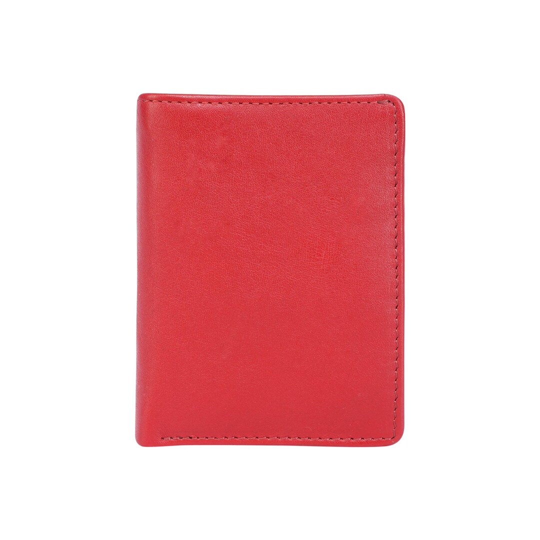 Pocket Card Holder Jamaica Red - Etsy