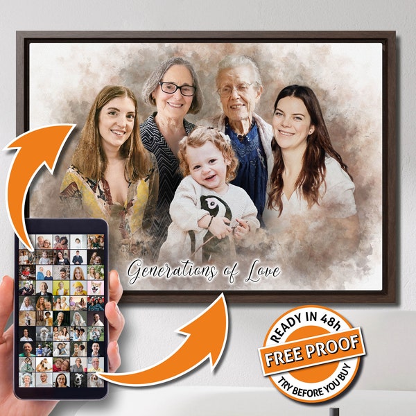 Three Generations - Etsy