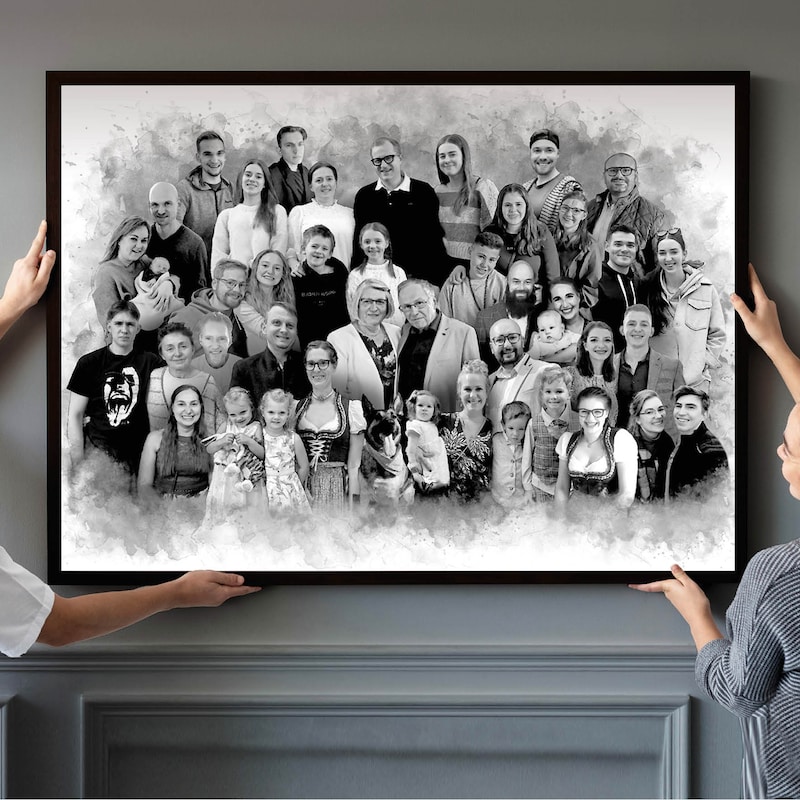 Huge Custom Portrait - Etsy