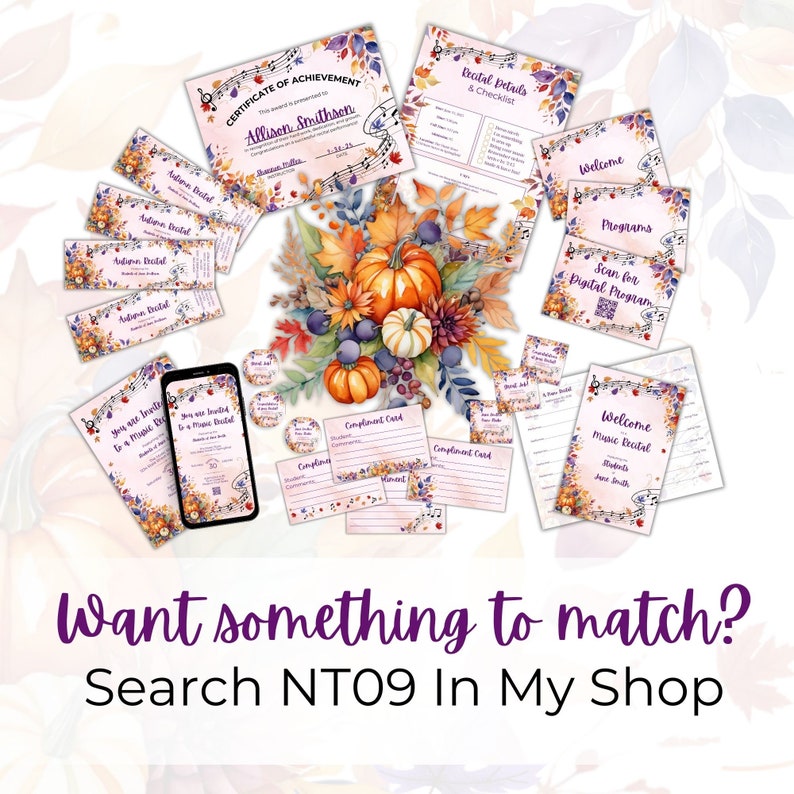 Recital Sticker Template, Music Achievement Reward for Piano Students ...