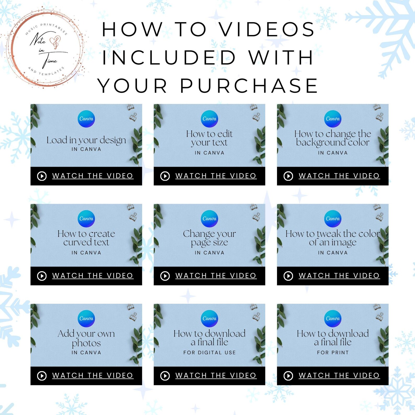 Piano Recital Digital Invitation, Snowflake Design for Christmas Xmas ...