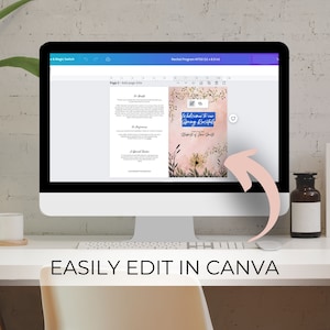 Piano Recital Program Template, Music Teacher Resource, for Performance ...