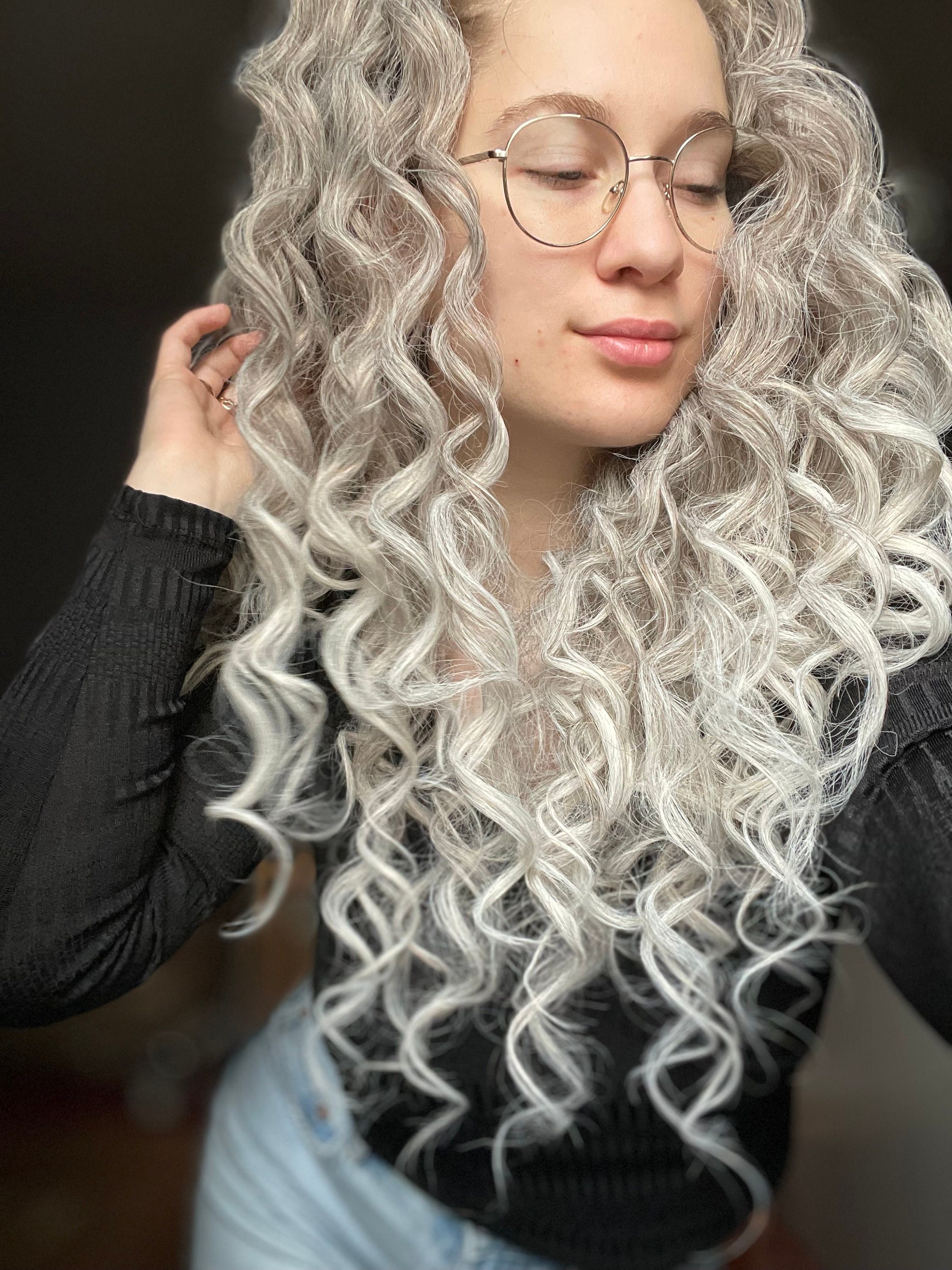 Synthetic Dreads Hair Extensions Dreads Extensions Curly Dreads Double ...