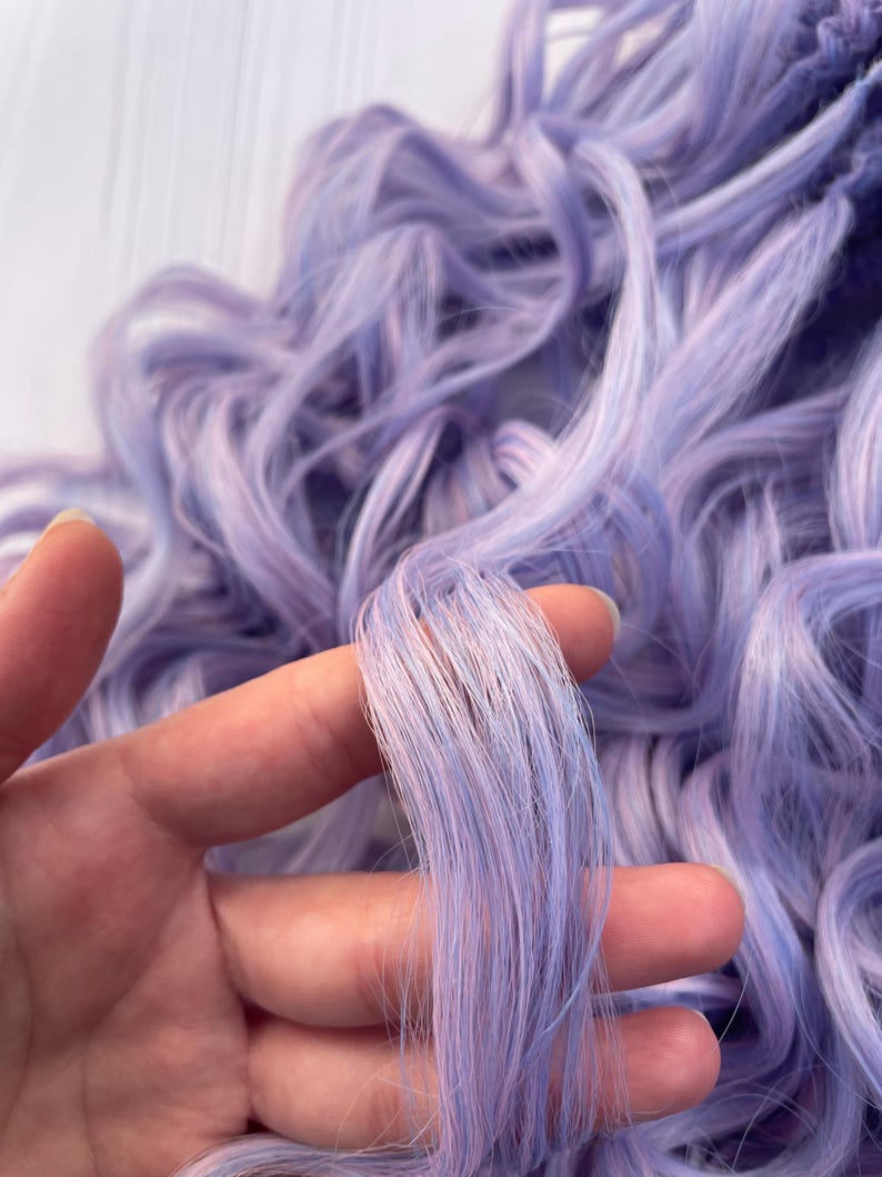 Lavender Festival Curls - Fairytale Dreadlocks Extension Synthetic ...