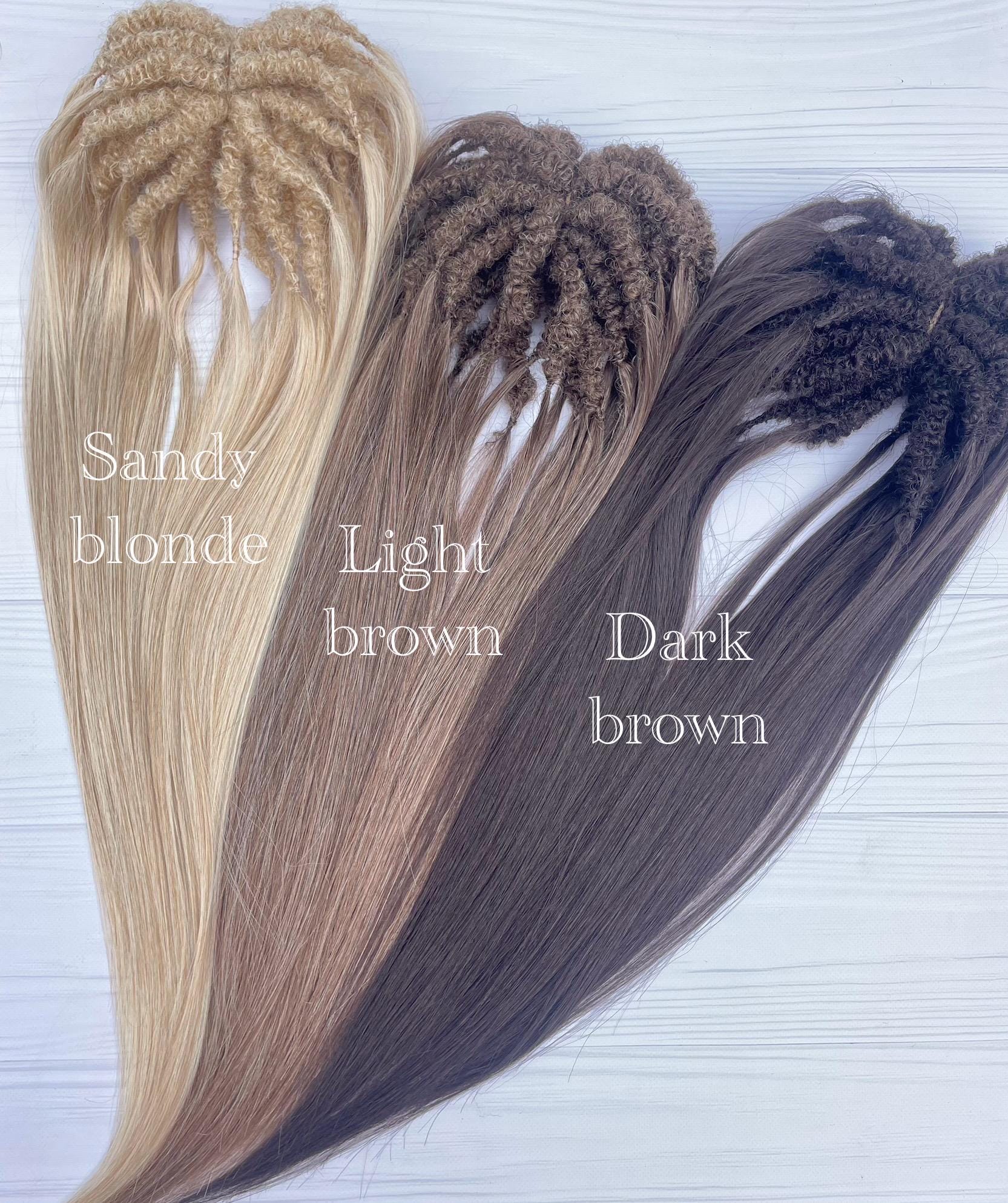 Blonde Festival Straight Hair - Faux Dreads Extensions, Synthetic ...