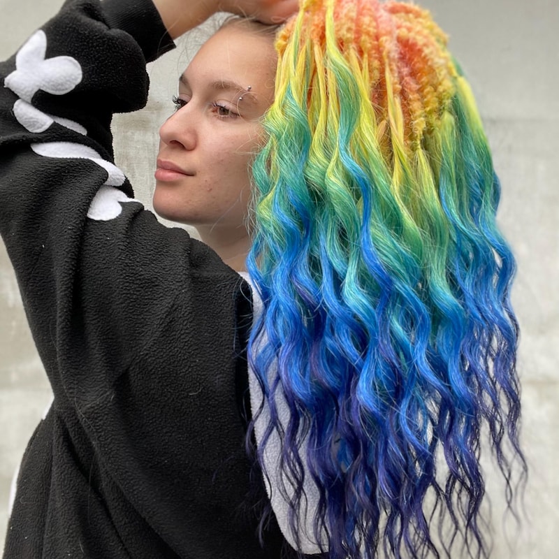 Mermaid Hair Extensions - Etsy