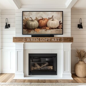 Fall Frame Tv Art Set, Pumpkin Frame Tv, Autumn Samsung Frame Tv Art ...