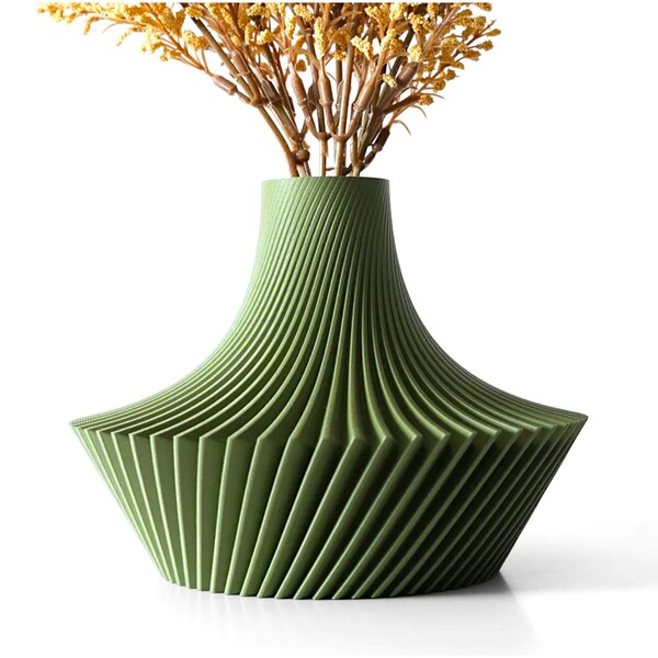 Short Vase - Etsy