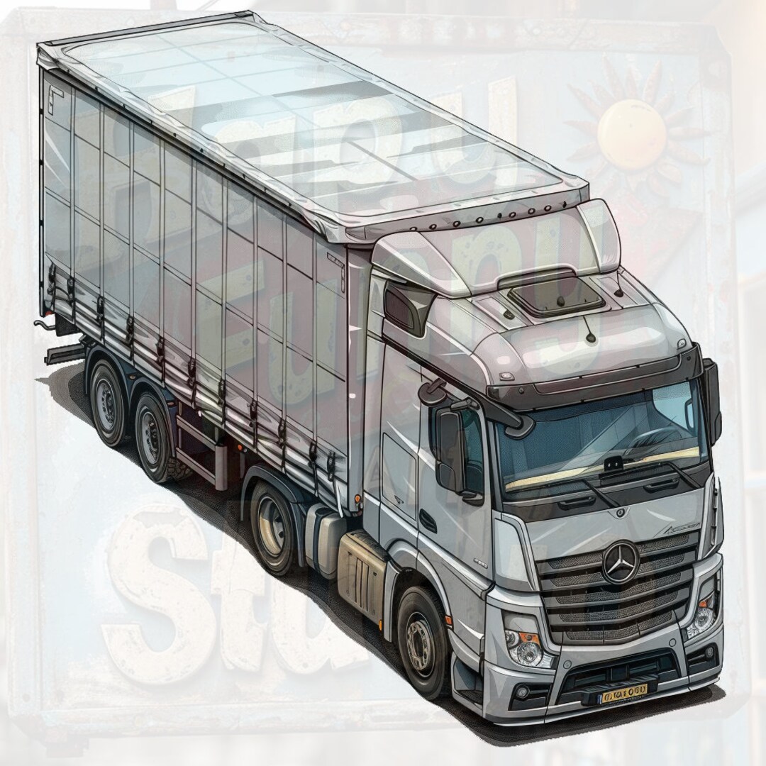 Lorry , Seamless Pattern for Digital Printable Papers, Digital Pattern ...