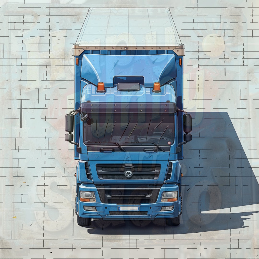 Lorry , Seamless Pattern for Digital Printable Papers, Digital Pattern ...