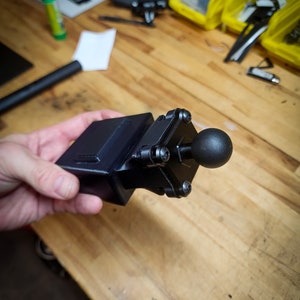 The "stubby Smash" Mount for 5th Gen 4runner Phone Mount W/basic Phone ...