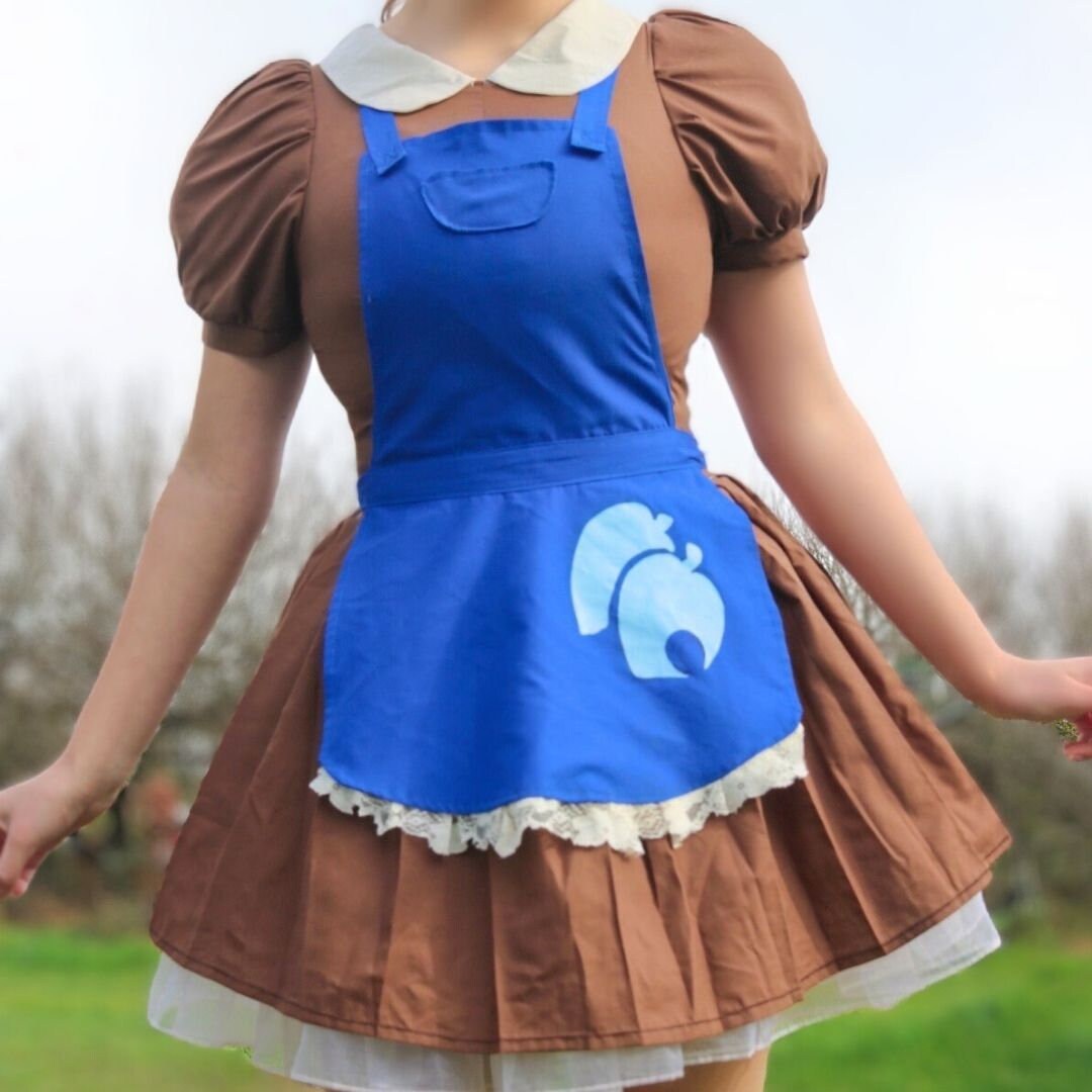 Animal Crossing New Horizons Tom Nook Apron Cosplay Nook's Cranny Timmy ...