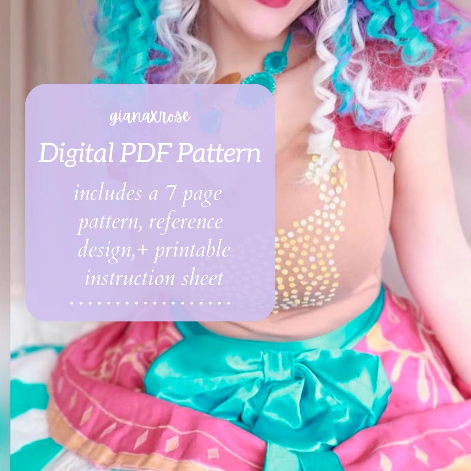 Madeline Hatter Cosplay Sewing Pattern: EAH Storybook Costume (PDF Digital Download) - Etsy
