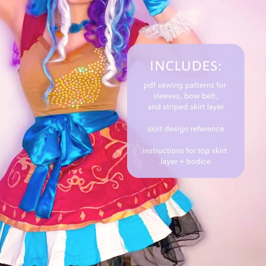 Madeline Hatter Cosplay Sewing Pattern: EAH Storybook Costume (PDF ...