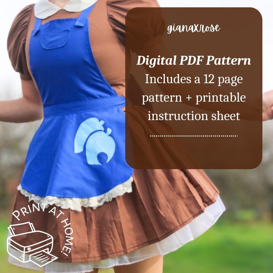 Animal Crossing New Horizons Tom Nook Apron Cosplay Nook's Cranny Timmy ...