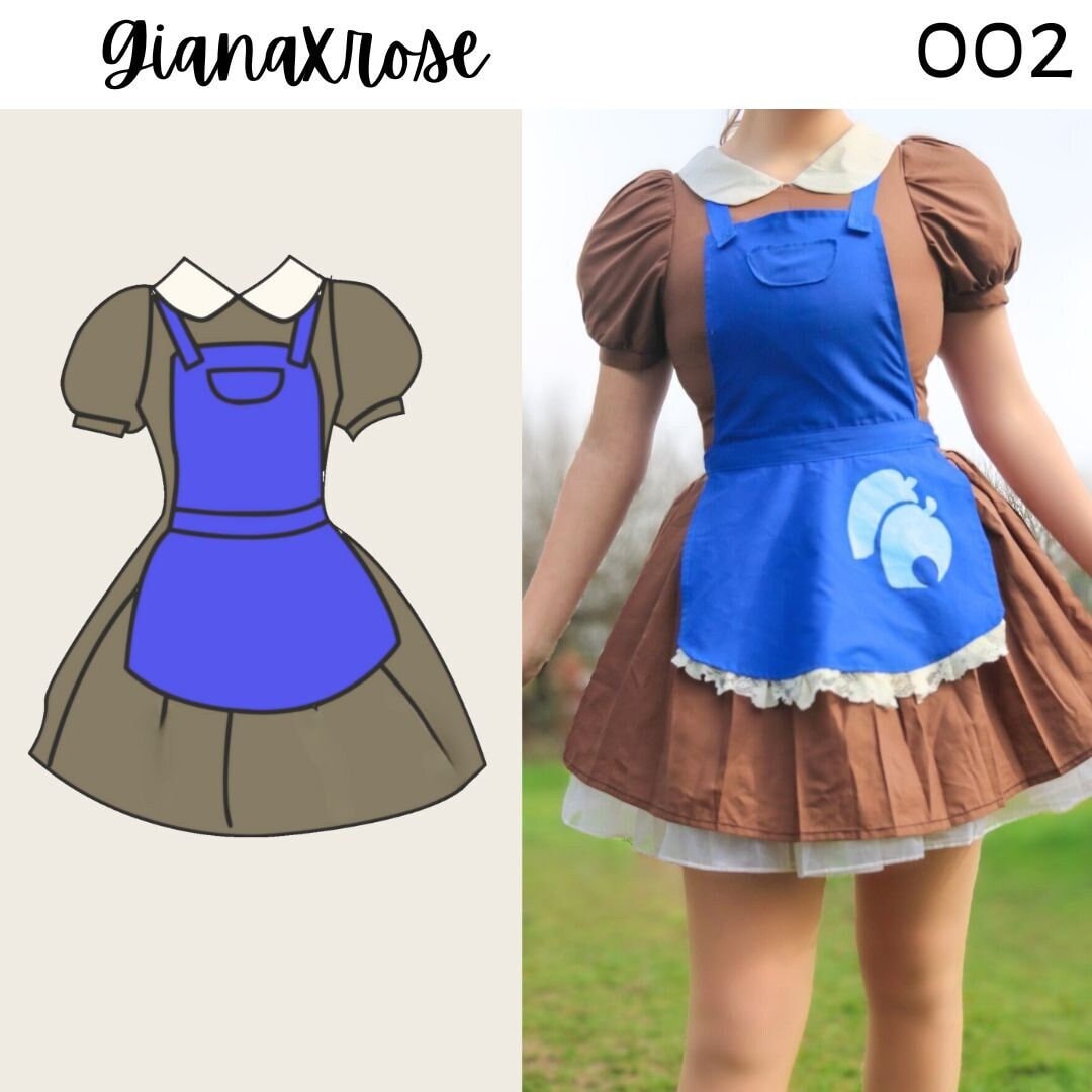 Animal Crossing New Horizons Tom Nook Apron Cosplay Nook's Cranny Timmy ...