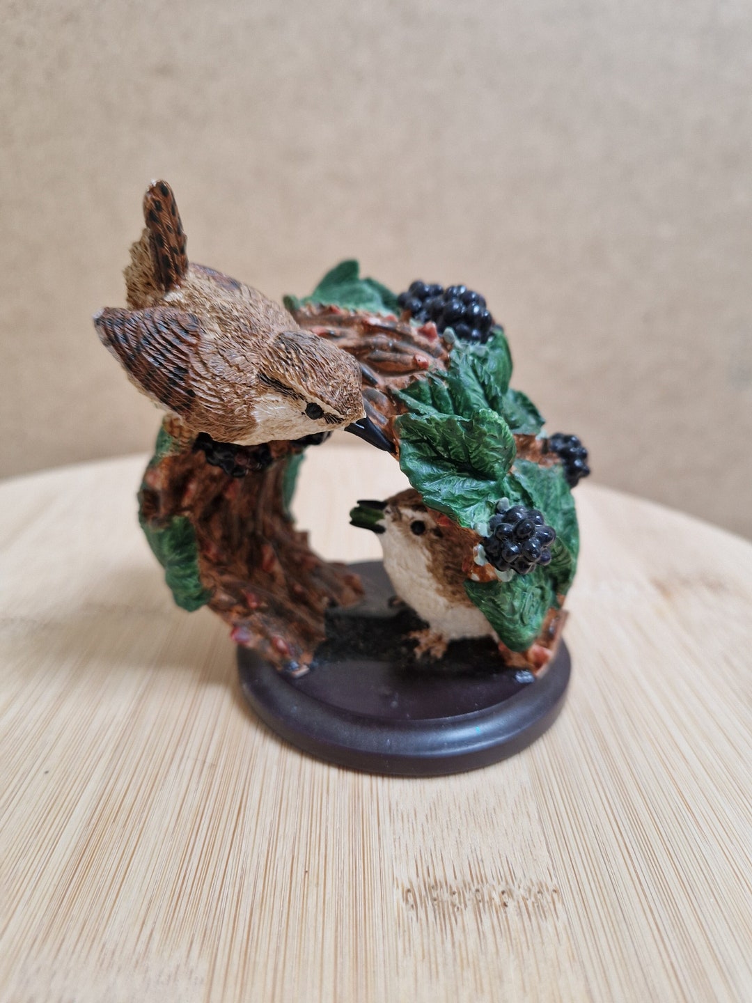 The Wren Collectible Vintage Figurine Country Bird Collection by Andy ...