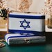 Israel Flag Rhinestone Clutch | Jewish Pride Evening Bag | Stand With ...