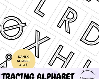 Tracing Alphabet Clipart, Fonts for Teachers: Tracing Fonts, Alphabet ...