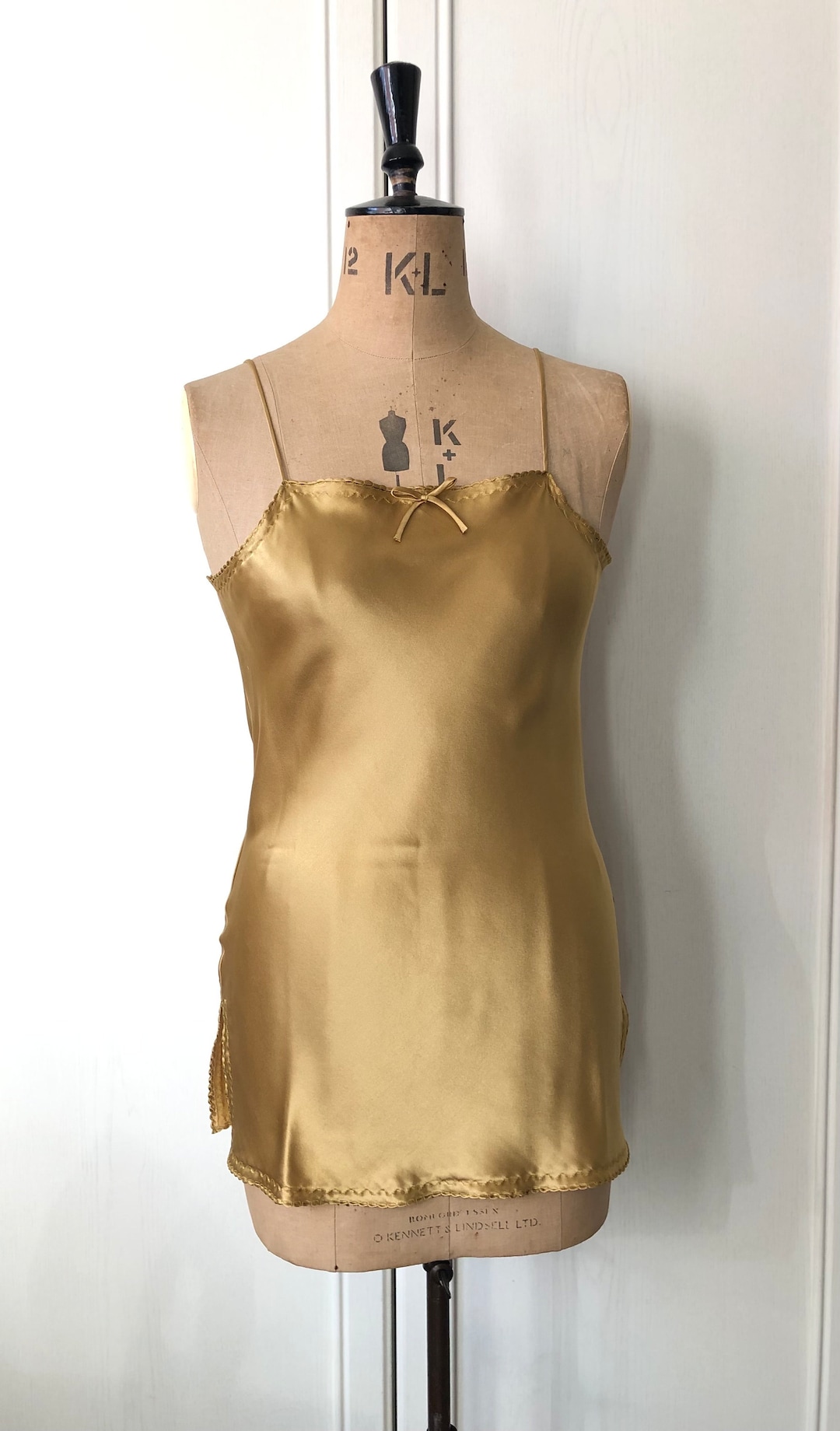 Silk Camisole and French Knicker Set - Etsy