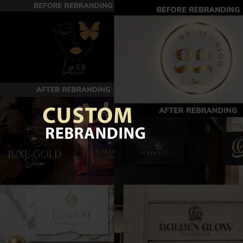 Logo Design, Rebranding, Makeup Logo, Hair Logo, Nail Logo, Elegant ...