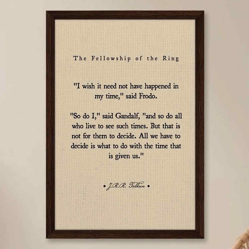 Gandalf Quote - Etsy