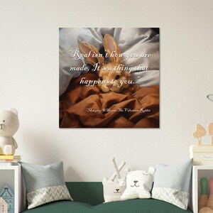 The Velveteen Rabbit Poster - High Quality Print, Nursery, Kids Room ...