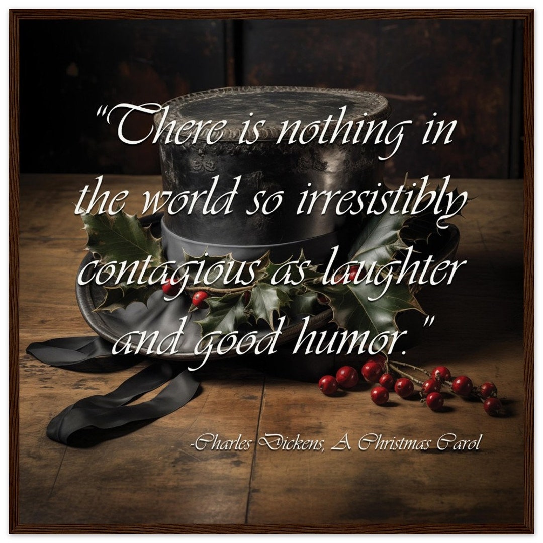 Charles Dickens, A Christmas Carol - Framed Poster, Christmas ...