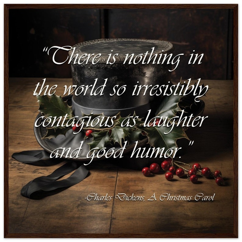 Charles Dickens, A Christmas Carol - Framed Poster, Christmas ...