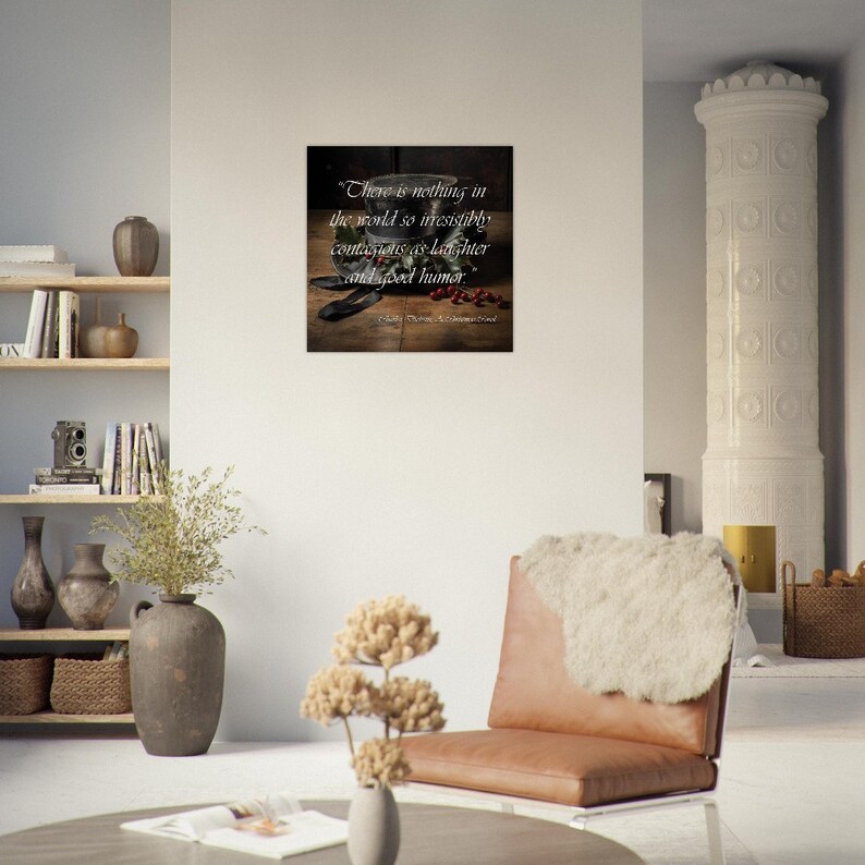 Charles Dickens, A Christmas Carol Poster - High Quality Print ...