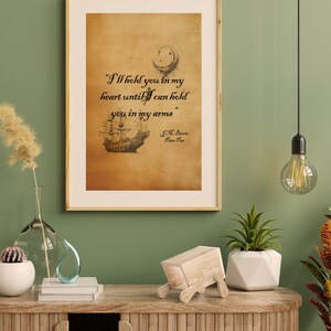 The Magic of Neverland Peter Pan-inspired Poster, Whimsical Nursery ...